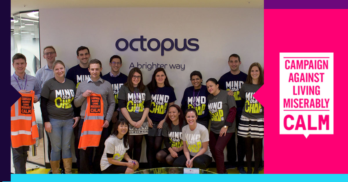 Helping hands: Octopus Giving and CALM | Octopus Group